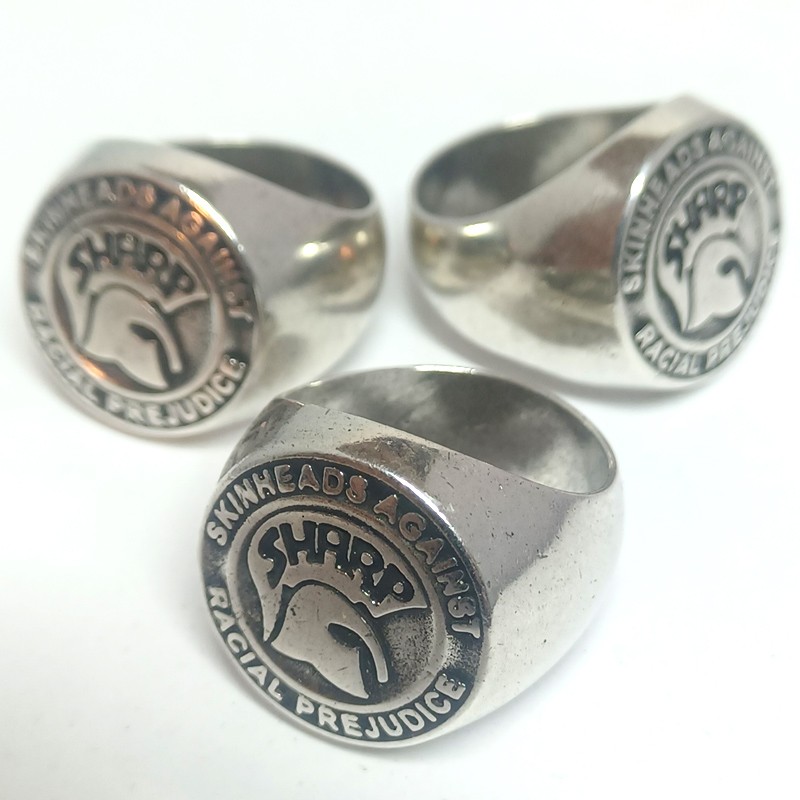SHARP logo ring - Anti-racist skinheads